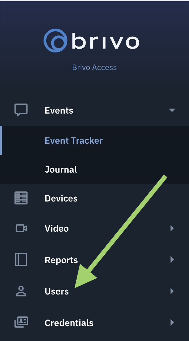 Creating A New user in Brivo Access – RED1