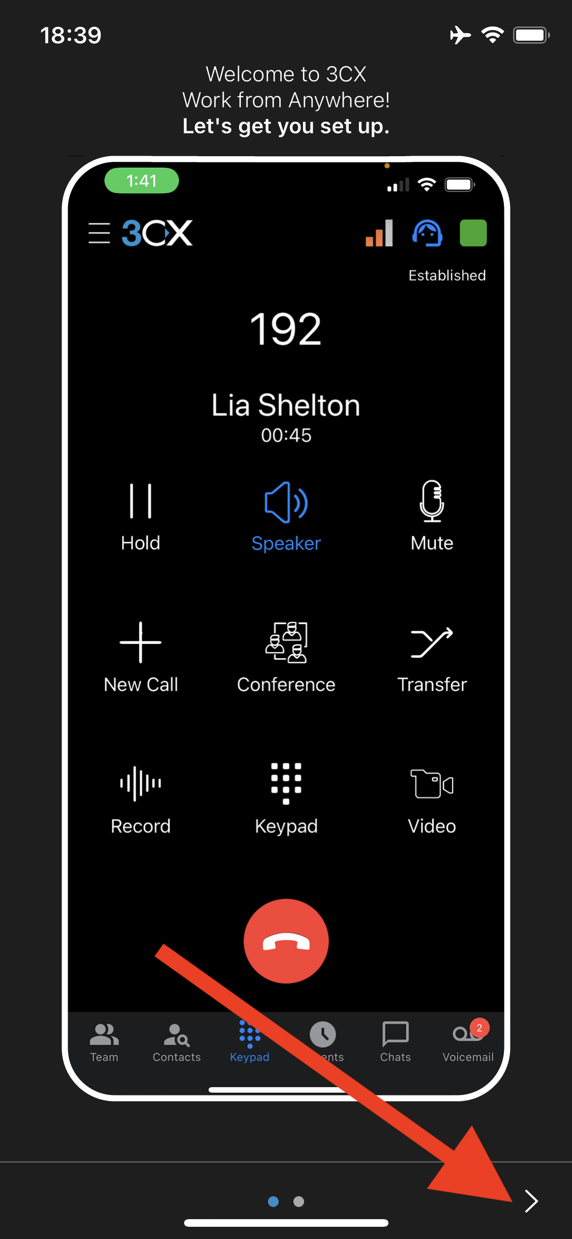 Setup your new 3CX Mobile App – RED1